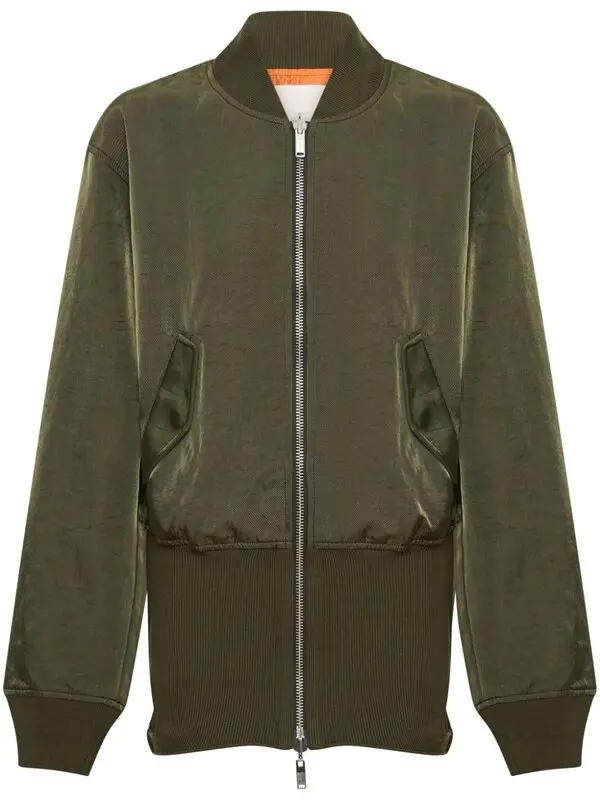 DION LEE Convertible Bomber Jacket