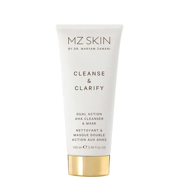 MZ SKIN Cleanse & Clarify Dual Action Aha Cleanser & Mask - One-color