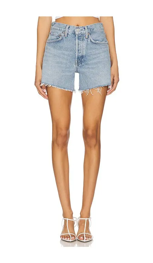 AGOLDE Parker Long Denim Short - Replica