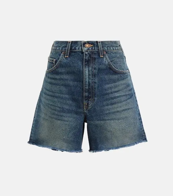 NILI LOTAN Yoann Denim Shorts