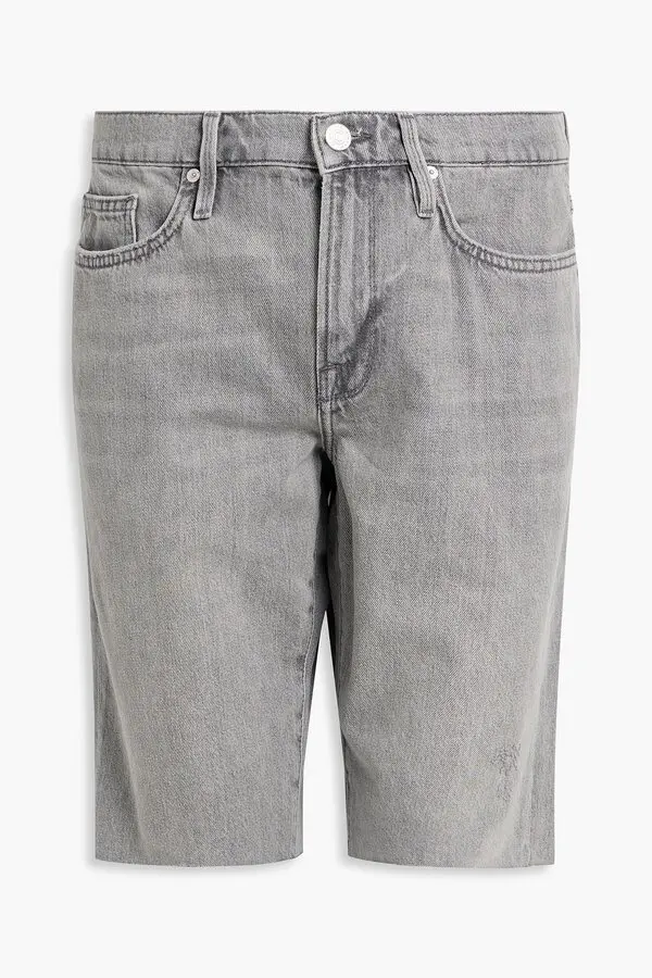 FRAME L'homme Denim Shorts - Gray