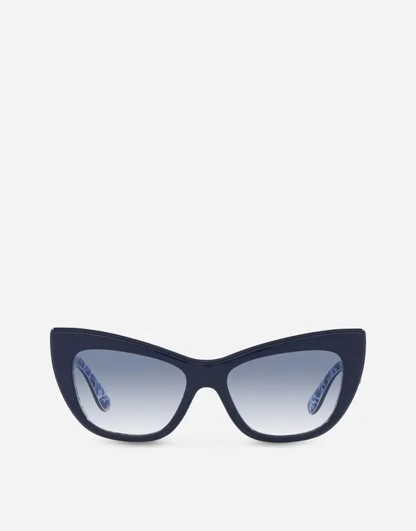 Dolce & Gabbana Maiolica Print Sunglasses