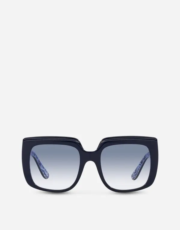 Dolce & Gabbana Maiolica Print Sunglasses