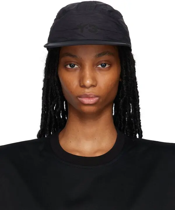 Y3 Running Cap - Black | Editorialist