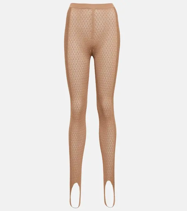 Khaite Lace Stirrup Leggings