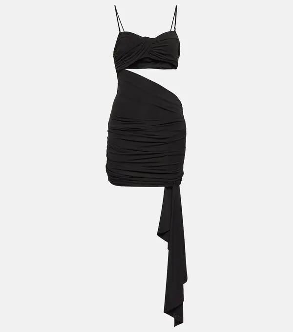Off-White Cutout Crêpe Minidress