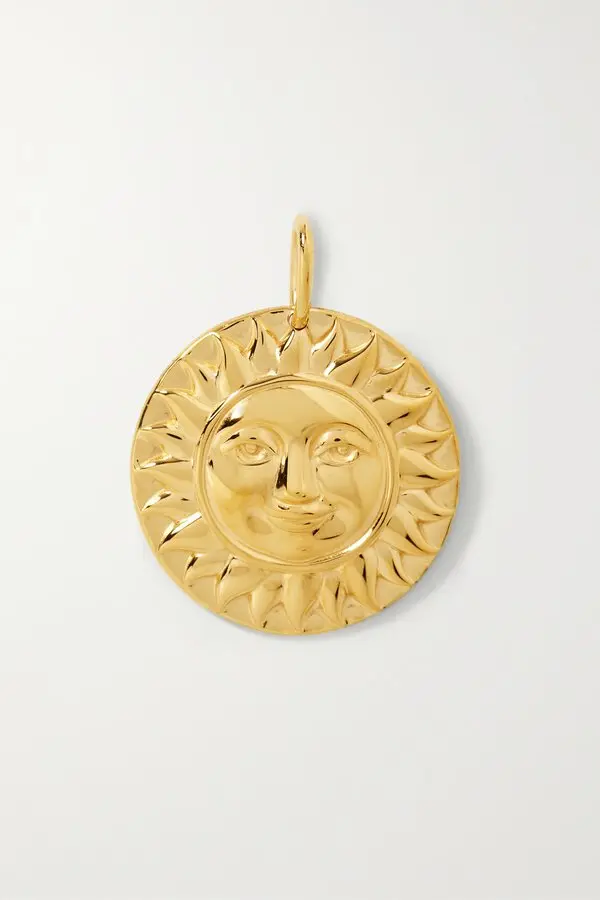 Marina B Soleil 18-karat Emerald Pendant