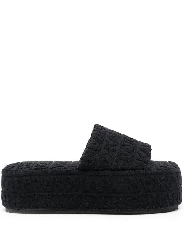 Karl Lagerfeld Veranda Triple Towel Slides