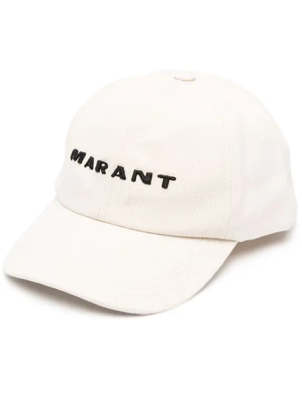 Isabel Marant Tyron Logo-embroidered Baseball Cap - Neutrals