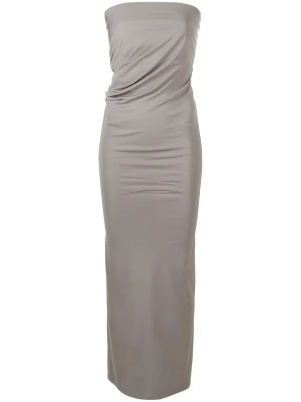 Christopher Esber Strapless Ruched Dress