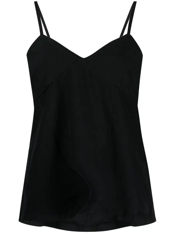 Comme Des Garçons V-neck Camisole Top
