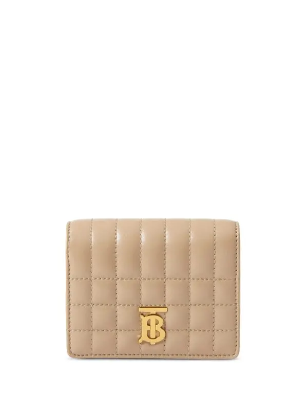 Burberry Small Quilted Leather Folding Wallet