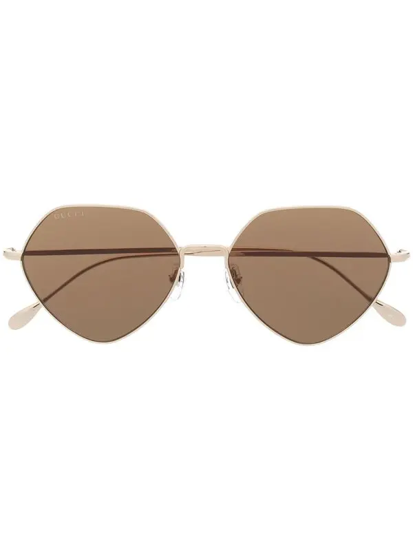 Gucci Logo-engraved Sunglasses