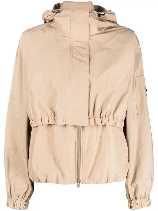 Brunello Cucinelli Layered Hooded Jacket