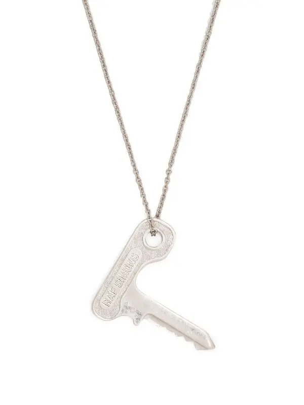 Raf Simons Key-pendant Chain Necklace