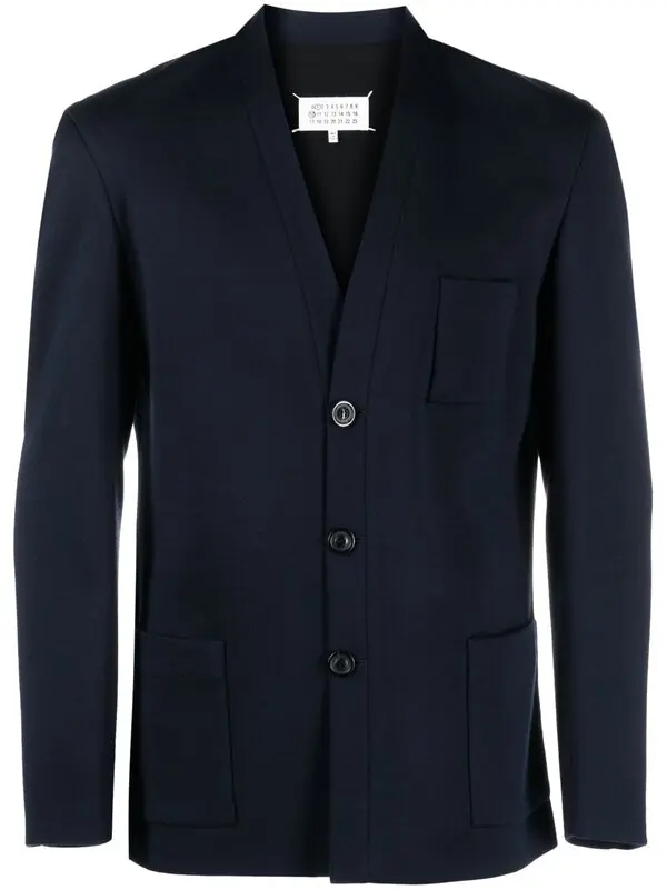 MAISON MARGIELA Milano-stitch Single-breasted Blazer