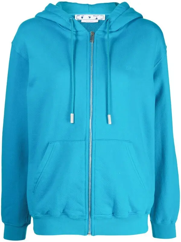 Off-White Diag-stripe Print Hoodie