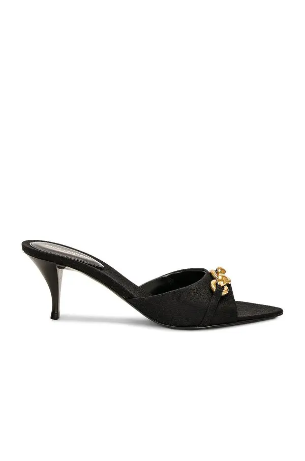 Saint Laurent Buckle Mule Sandal