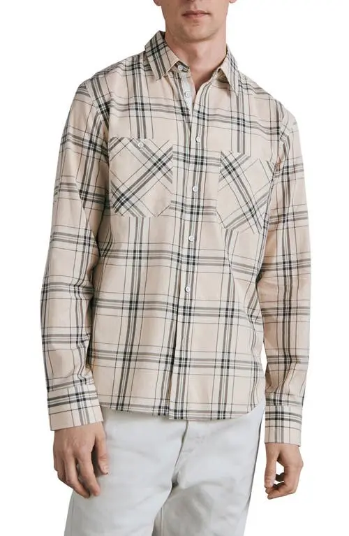 Rag & Bone Gus Plaid Button-up Shirtt