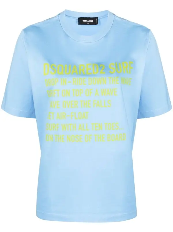 Dsquared2 Logo-print Detail T-shirt