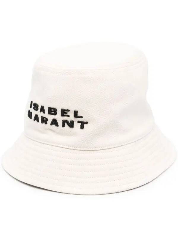 Isabel Marant Haley Bucket Hat - Neutrals