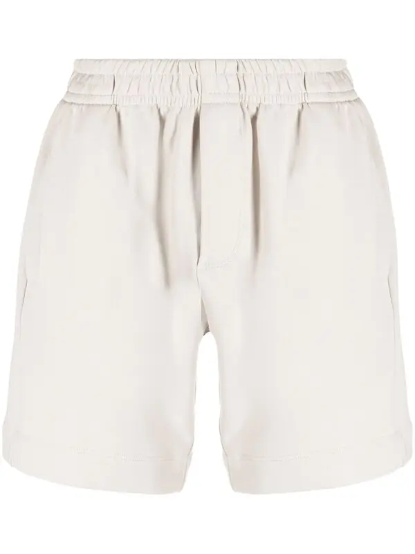 STYLAND Straight-leg Track Shorts - Grey