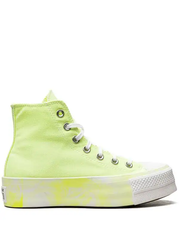 Converse Chuck Taylor All Star Lift Hi Sneakers - Yellow | Editorialist