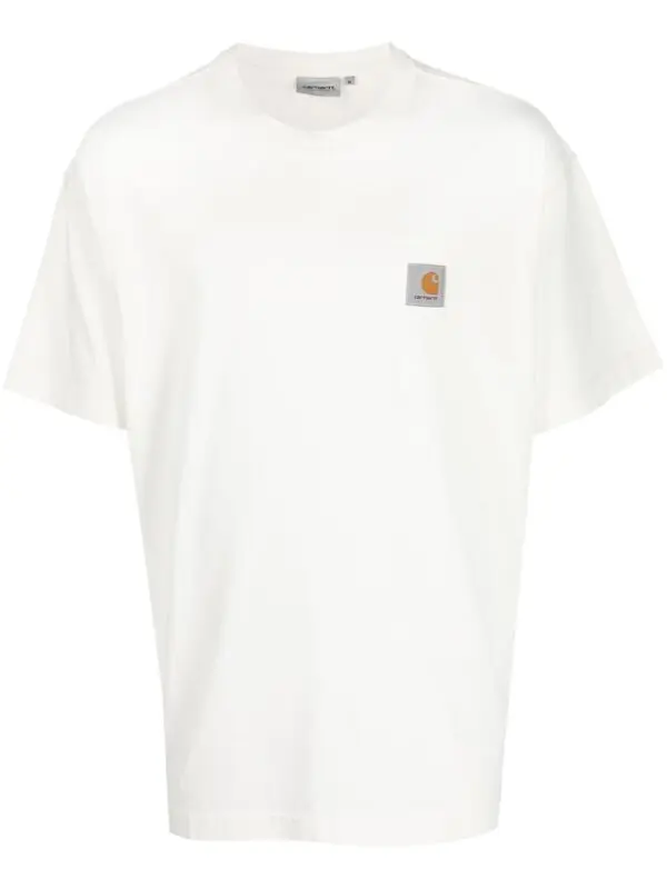 Carhartt Work In Progress Nelson Logo-patch Short-sleeve Cotton T-shirt
