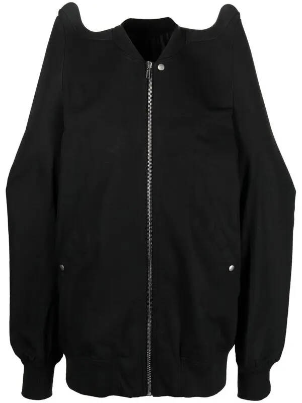 Buy Rick Owens Structured-shoulder Bomber Jacket - Black At 30% Off ...