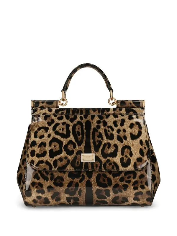 Dolce & Gabbana Large Sicily Top-handle Bag - Black