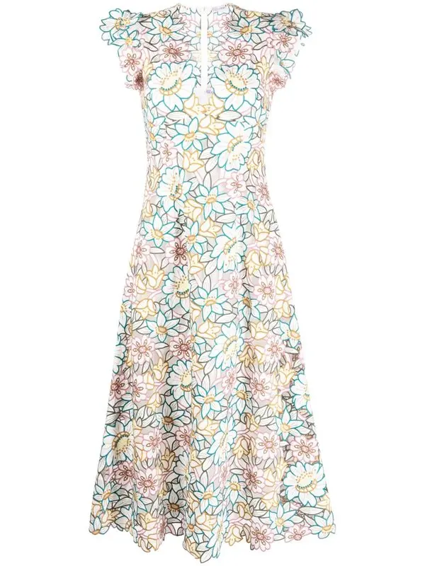 sachin and babi light blue dress Wedding Dress Mexican Embroidered Dress Name Vintage Mexican RAL Mexican  Mermaid Wedding Dress With Embroidery, Sweetheart main image 0