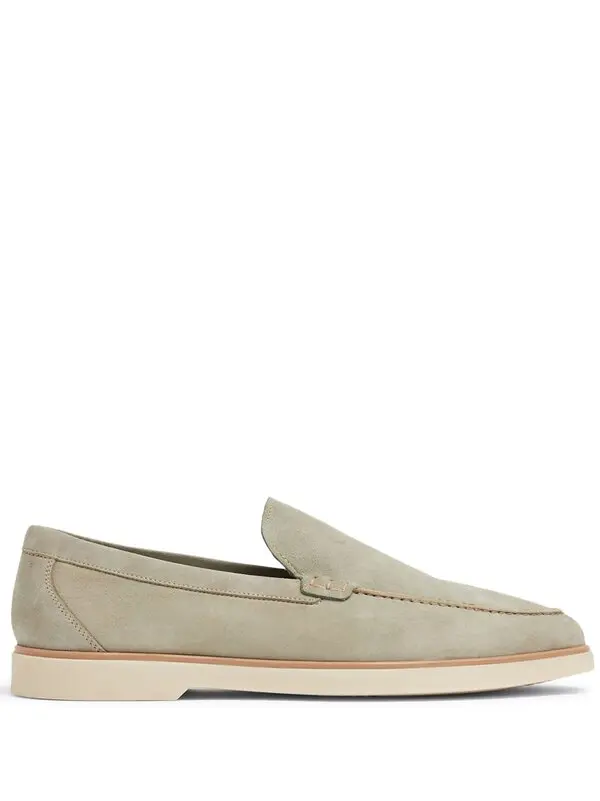 Magnanni Beignet Suede Loafers