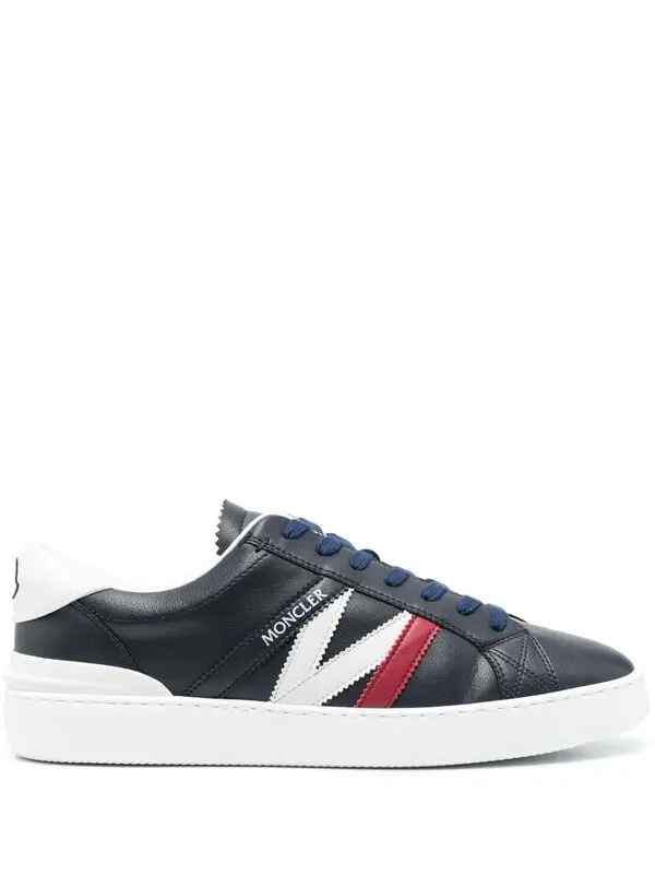 Moncler Logo Low-top Sneakers - Blue