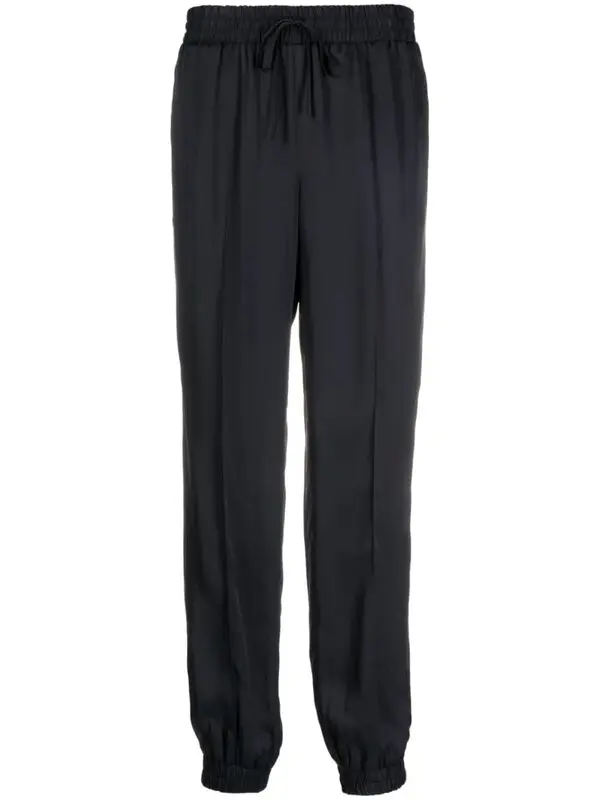 JIL SANDER Drawstring Tapered Trousers - Blue