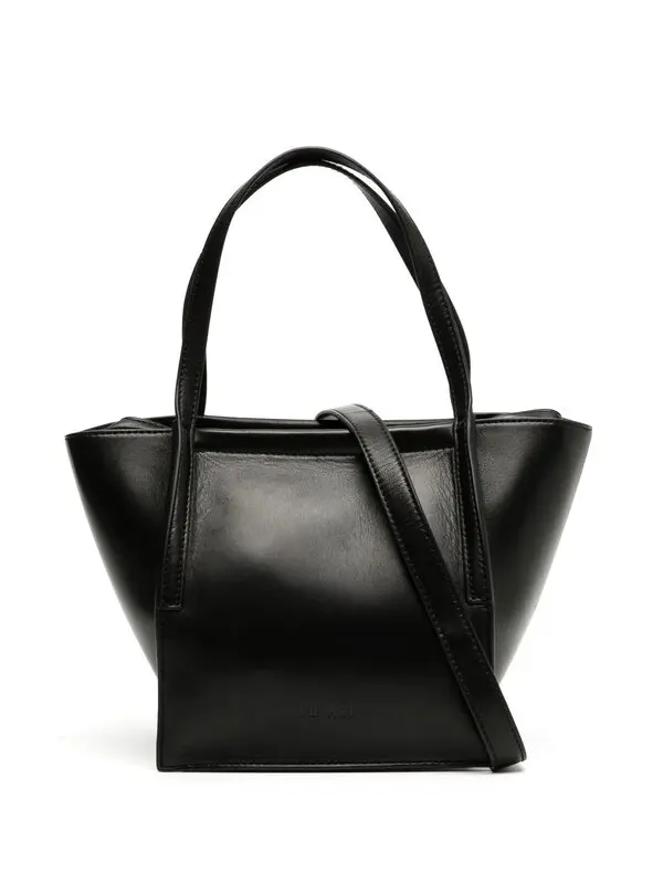 YU MEI Mini Milly Nappa Leather Tote Bag - Black
