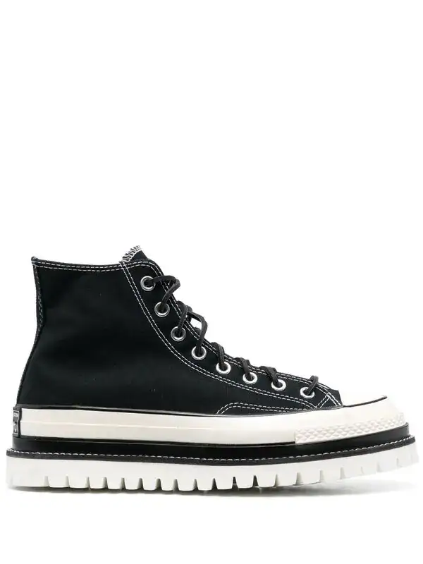 Converse Chuck 70 Hi Platform Sneakers Black Editorialist