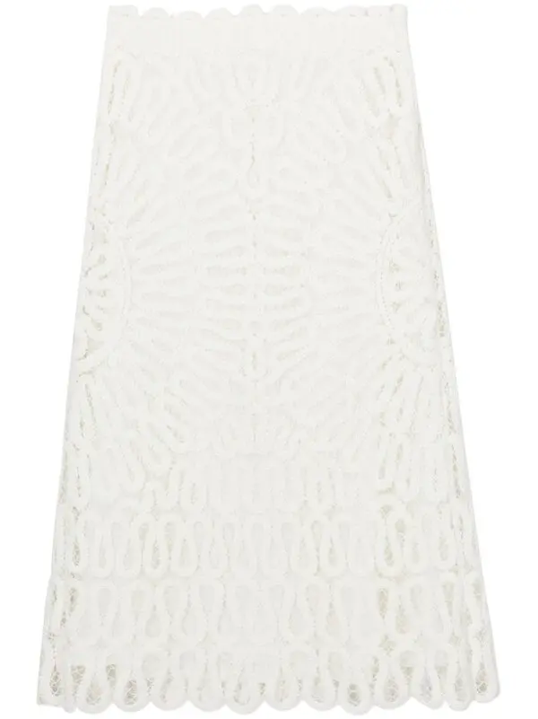 Simkhai High-waist A-line Skirt