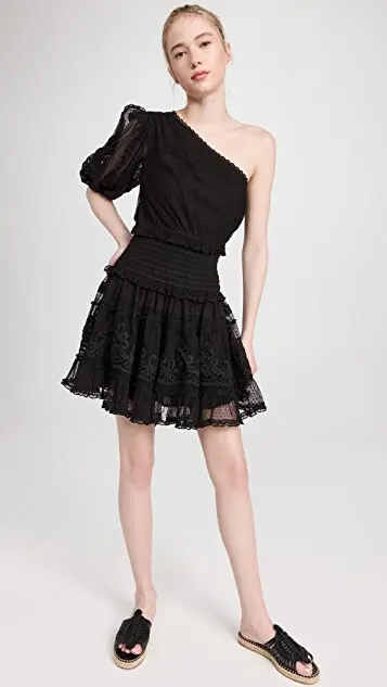 Rococo Sand Shor Dress In Black - 70% Off | Editorialist