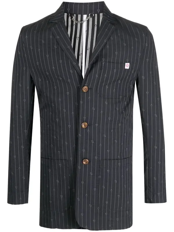 CHARLES JEFFREY LOVERBOY Pinstripe Blazer