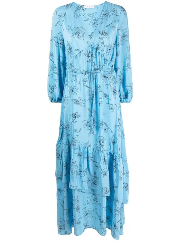 IVY OAK Floral-print Maxi Dress