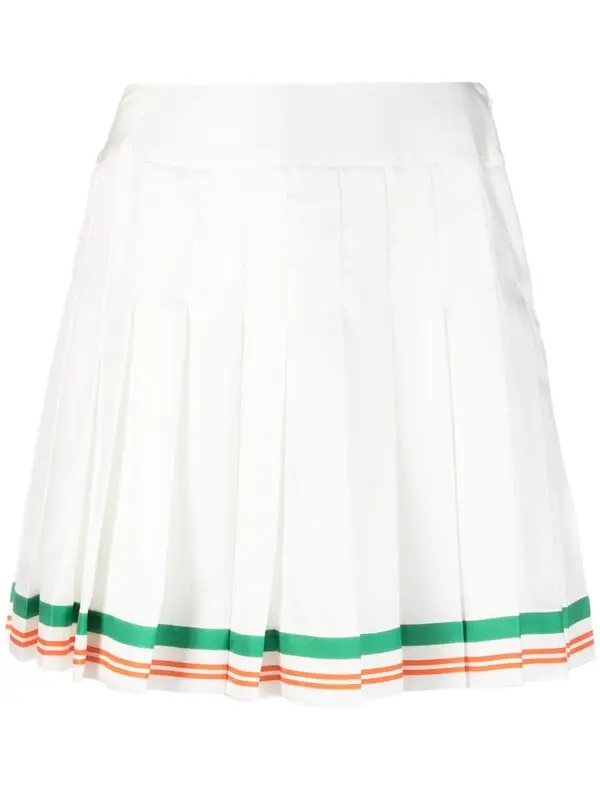 Casablanca High-waisted A-line Skirt