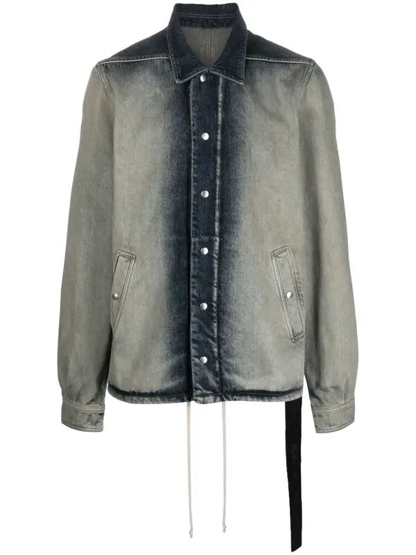 Rick Owens Long-sleeve Denim Jacket