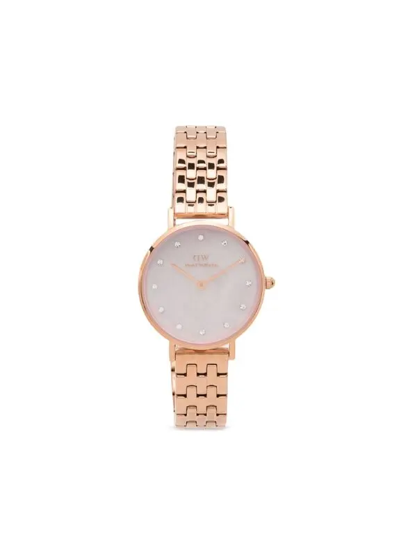 DANIEL WELLINGTON Petite Lumine 5-link 28mm - White