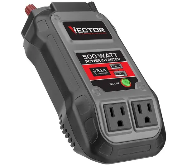 VECTOR Pi500v Dual Outlet Ac Power Inverter