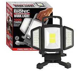 BELL & HOWELL Bell + Howell 1500 Lumens Rechargeable Work Lig Ht With Stand
