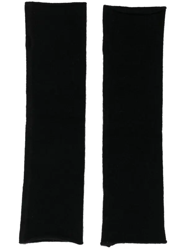 LISA YANG Aspen Knit Arm Warmers - Black