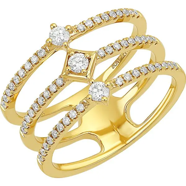 Bony Levy Aviva Diamond Statement Ring - 18ky
