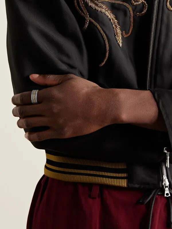 John Hardy Rata And Gold Ring