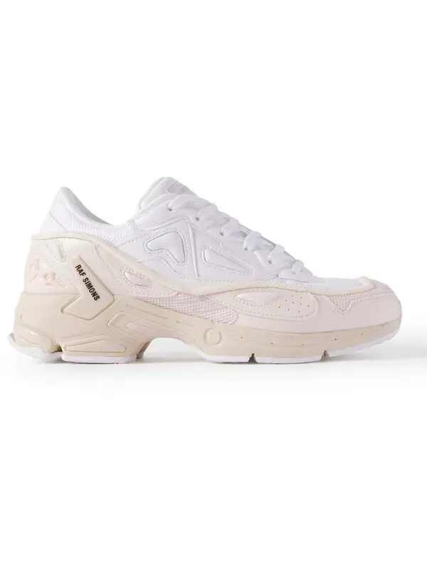 Raf Simons Pharaxus Mesh And Rubber Sneakers Eu 41 - White - 40 
