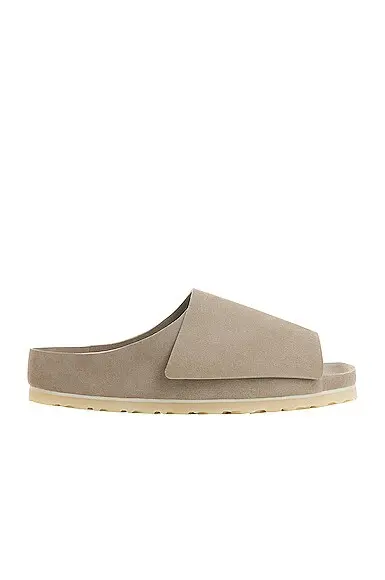 Fear Of God X Birkenstock The Los Feliz Suede In Taupe - 30